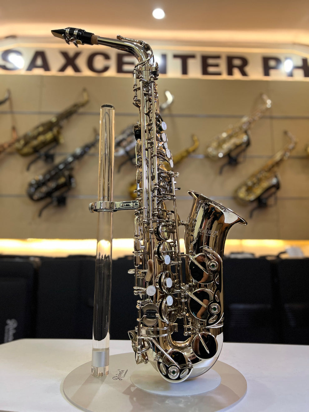 Kaihip Alto Saxophone - Nickel Silver Finish – Saxophone Center Philippines