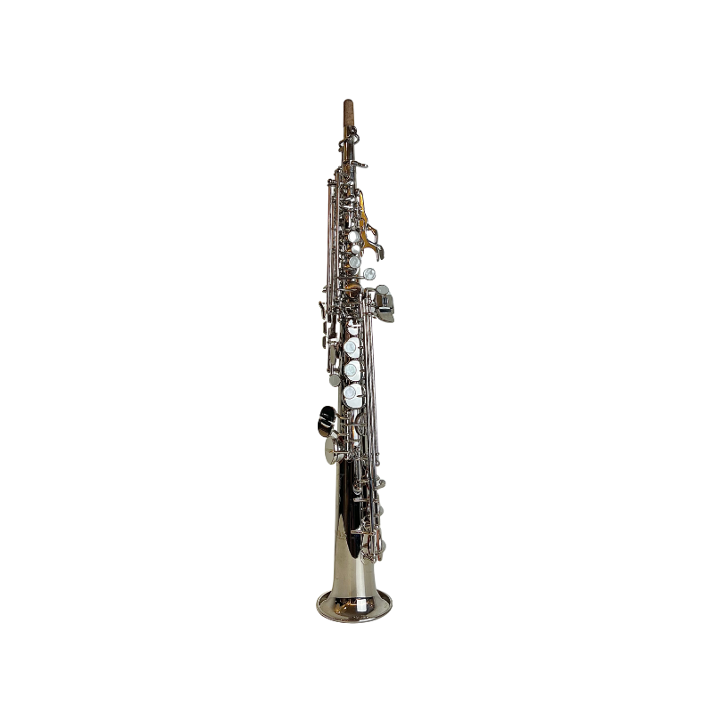Rookie Straight Soprano Saxophone - Nickel Silver Finish – Saxophone ...