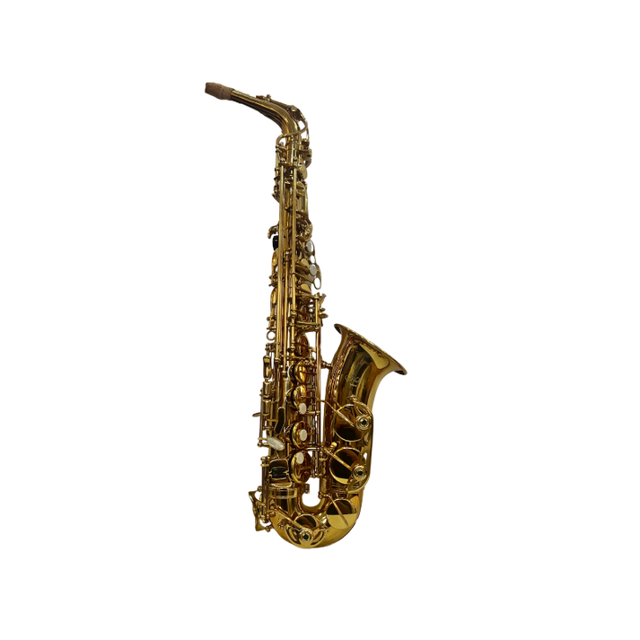 H.K Lade Alto Saxophone - Gold Lacquer – Saxophone Center Philippines
